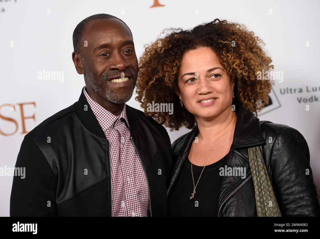 Don Cheadle, left, and Bridgid Coulter arrive at the U.S. premiere of ...