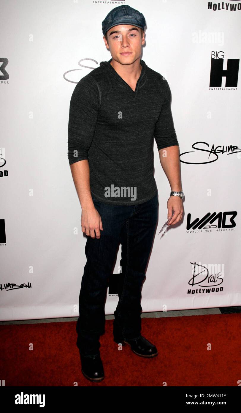 Actor Brando Eaton arriving at the "World's Most Beautiful Magazine ...