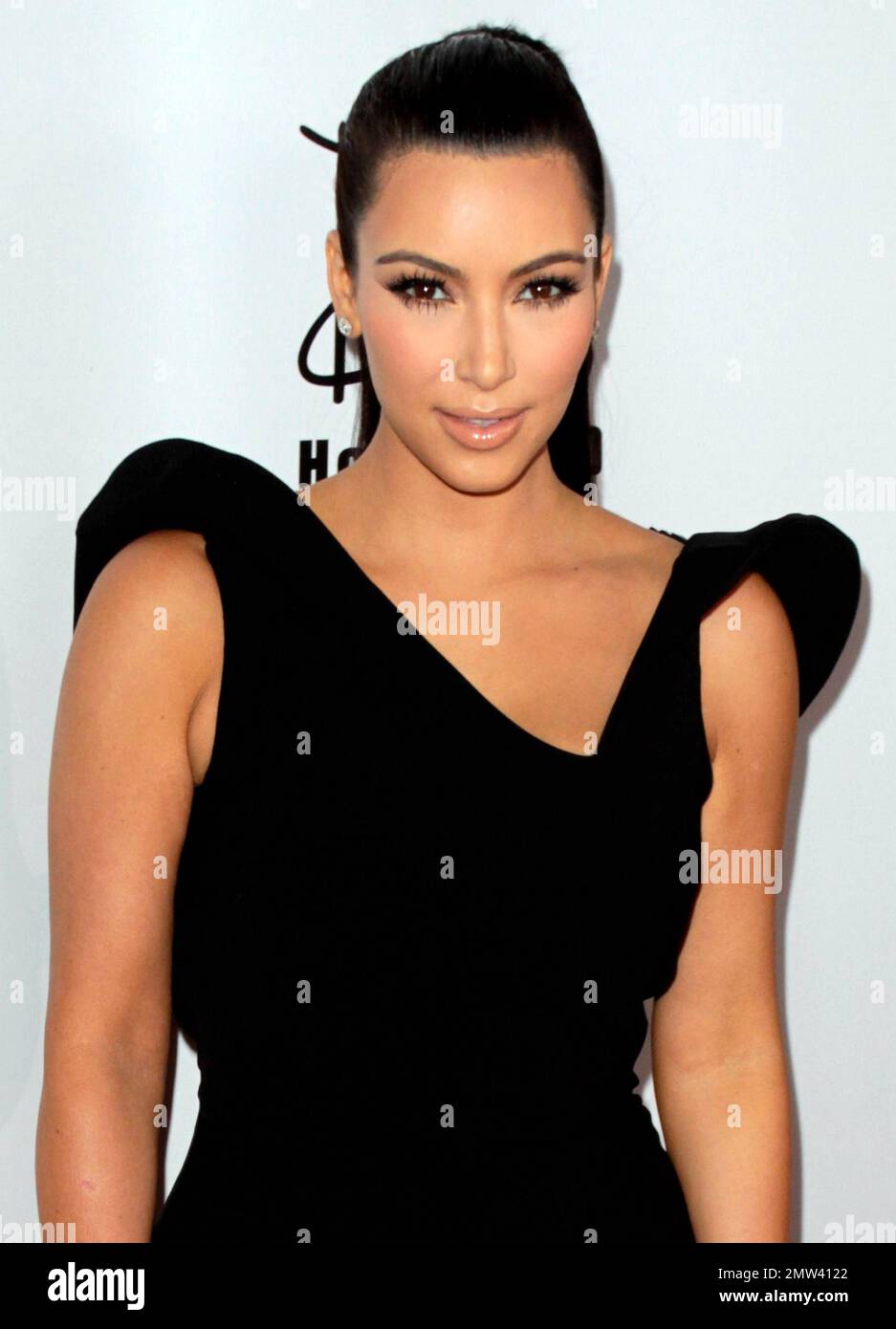Kim Kardashian arriving at the "World's Most Beautiful Magazine Launch ...