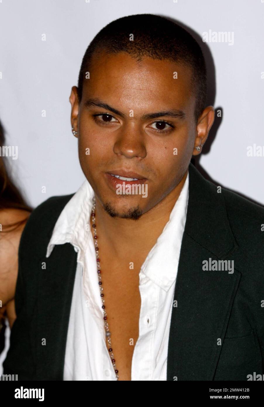 Evan Ross arriving at the "World's Most Beautiful Magazine (WMB3D ...
