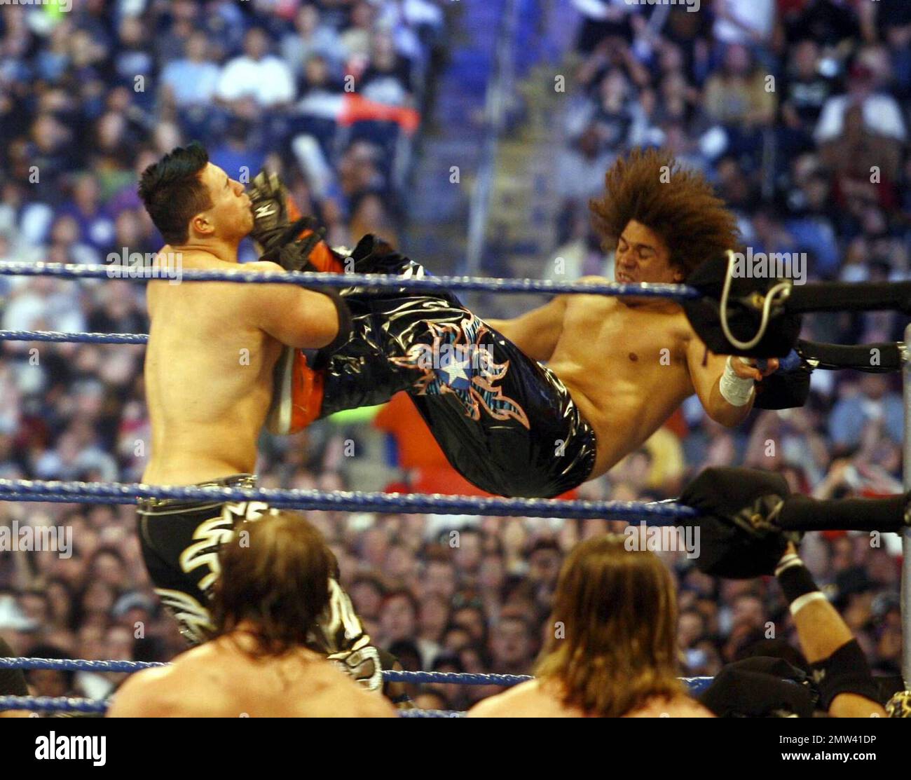 Wrestlemania 25 at Reliant Stadium in Houston, TX. 4/5/09 Stock Photo ...