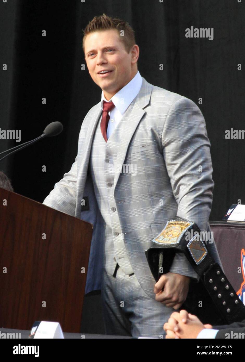 Vince mcmahon john cena hi-res stock photography and images - Alamy