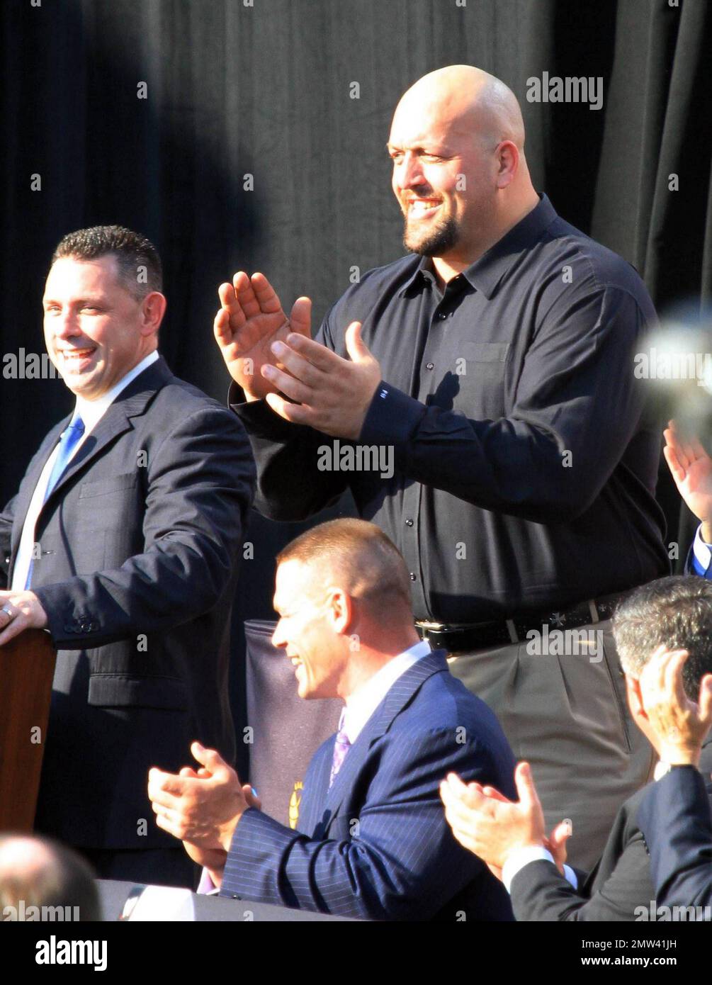 Vince mcmahon john cena hi-res stock photography and images - Alamy