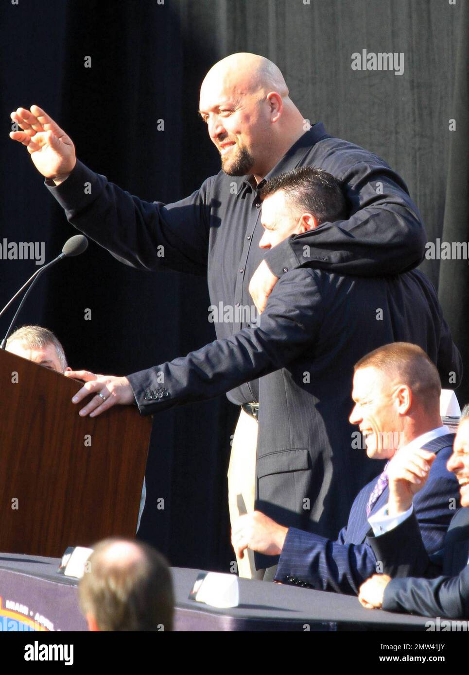 Vince mcmahon john cena hi-res stock photography and images - Alamy