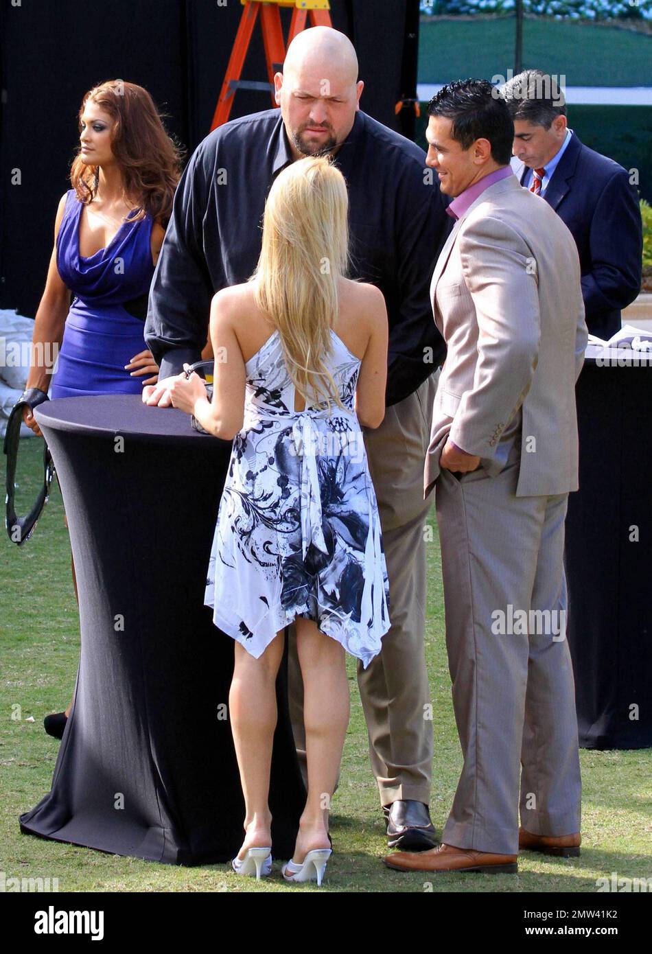 Vince mcmahon john cena hi-res stock photography and images - Alamy