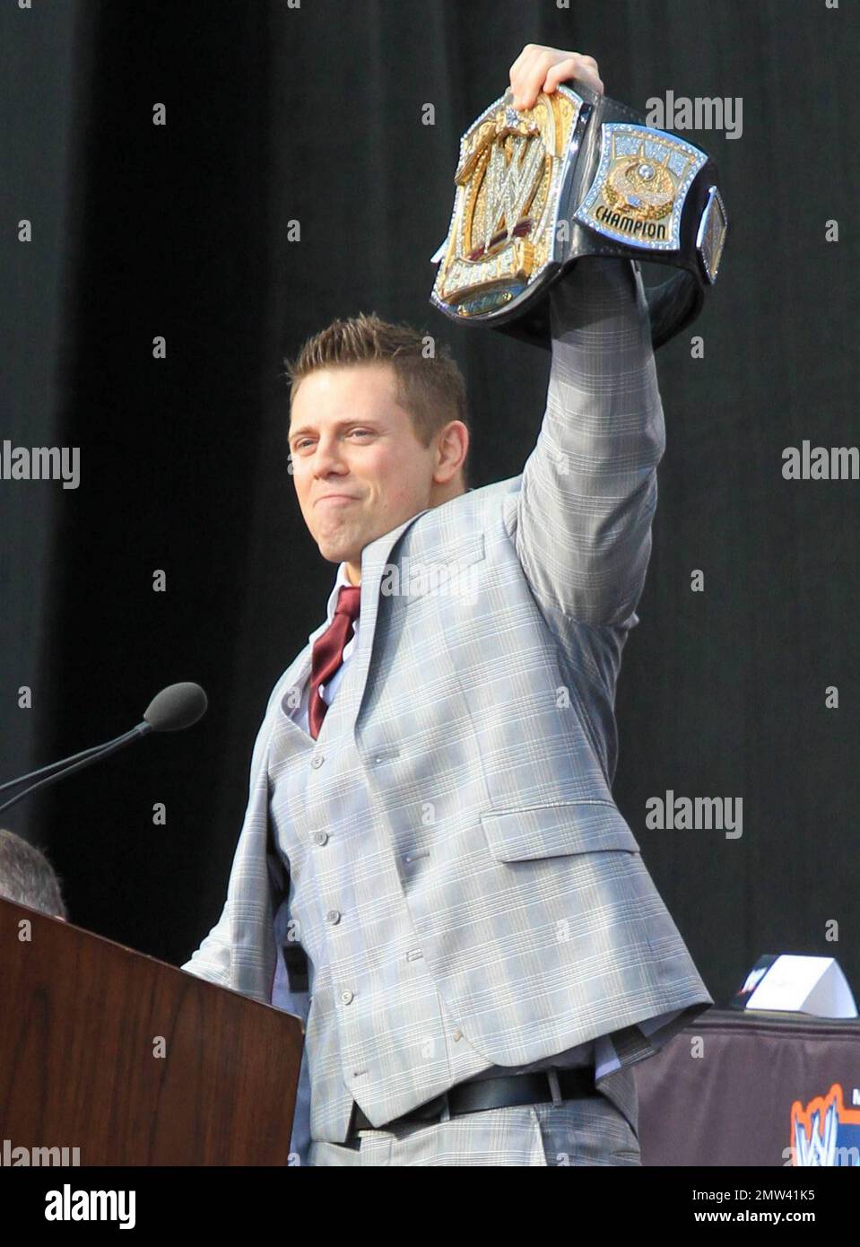 Vince mcmahon john cena hi-res stock photography and images - Alamy