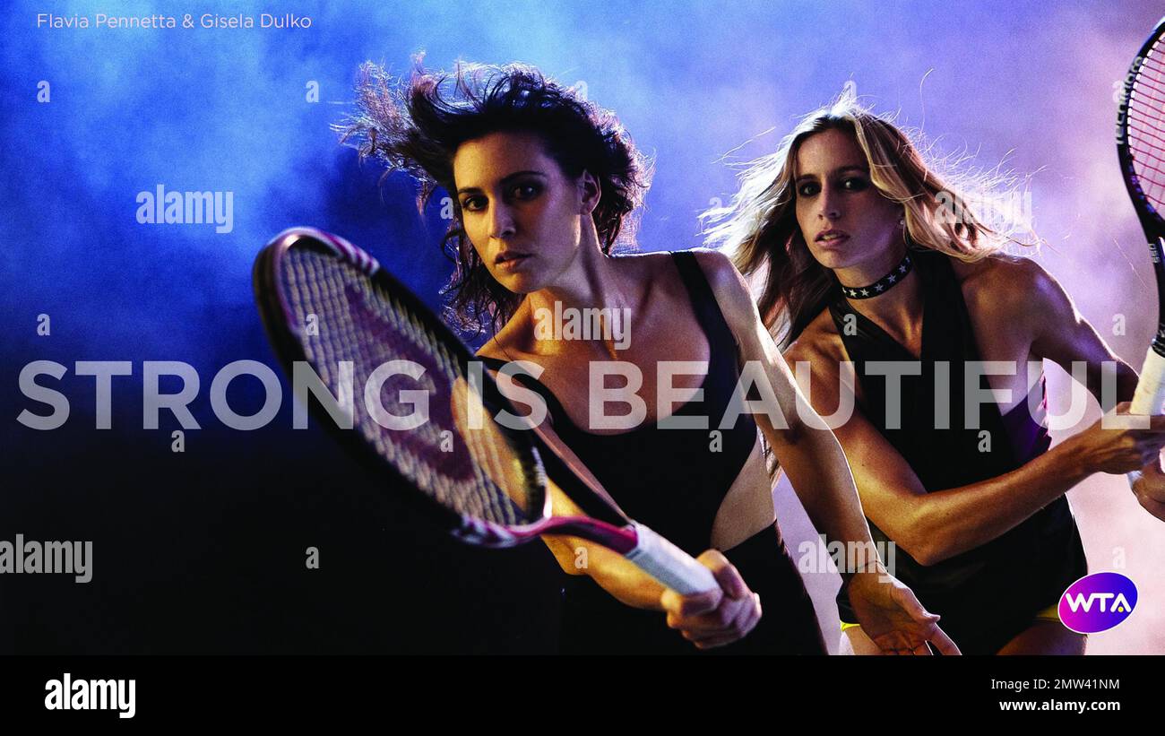 The Women's Tennis Association (WTA) unveiled a new ad campaign with ...