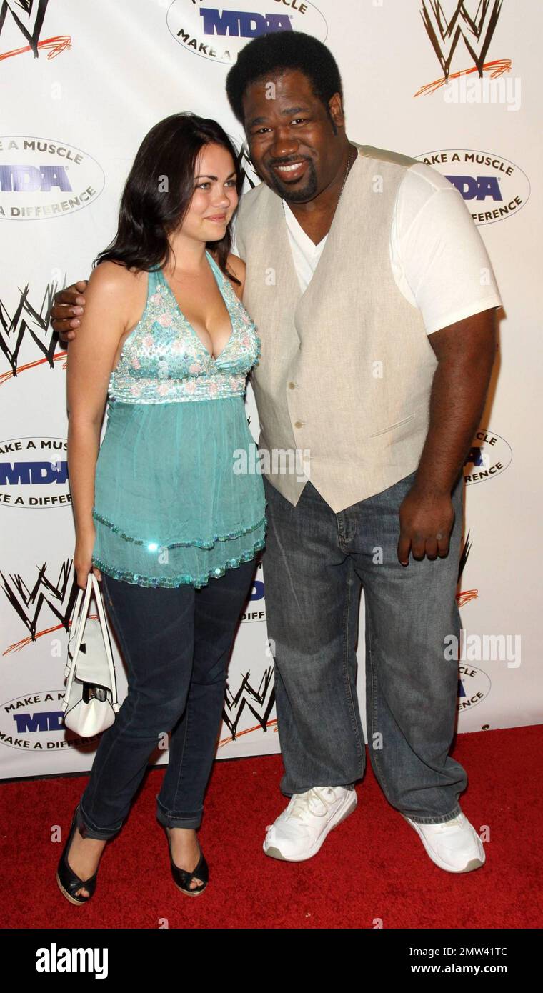 Actor Bobby D. Freeman poses on the red carpet at the annual WWE ...