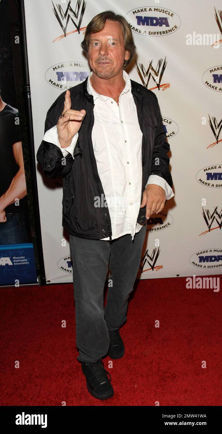 WWE Hall of Famer Rowdy Roddy Piper (aka Roderick Toombs) poses on the ...