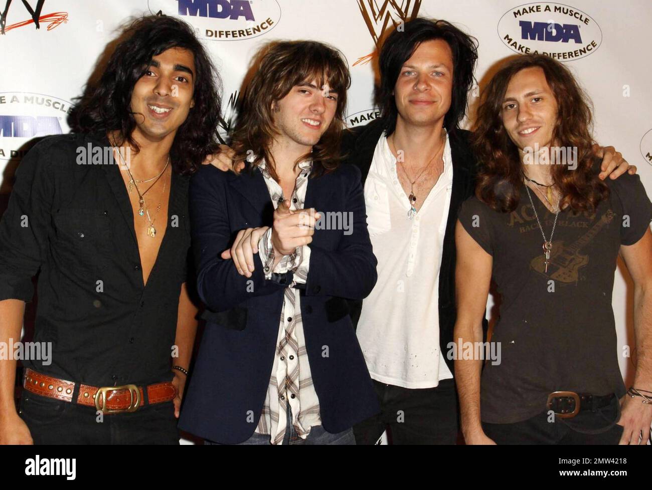 Rock band Purple Melon (Jason Ganberg, Eric Joyce, Owen Barry and Tom ...