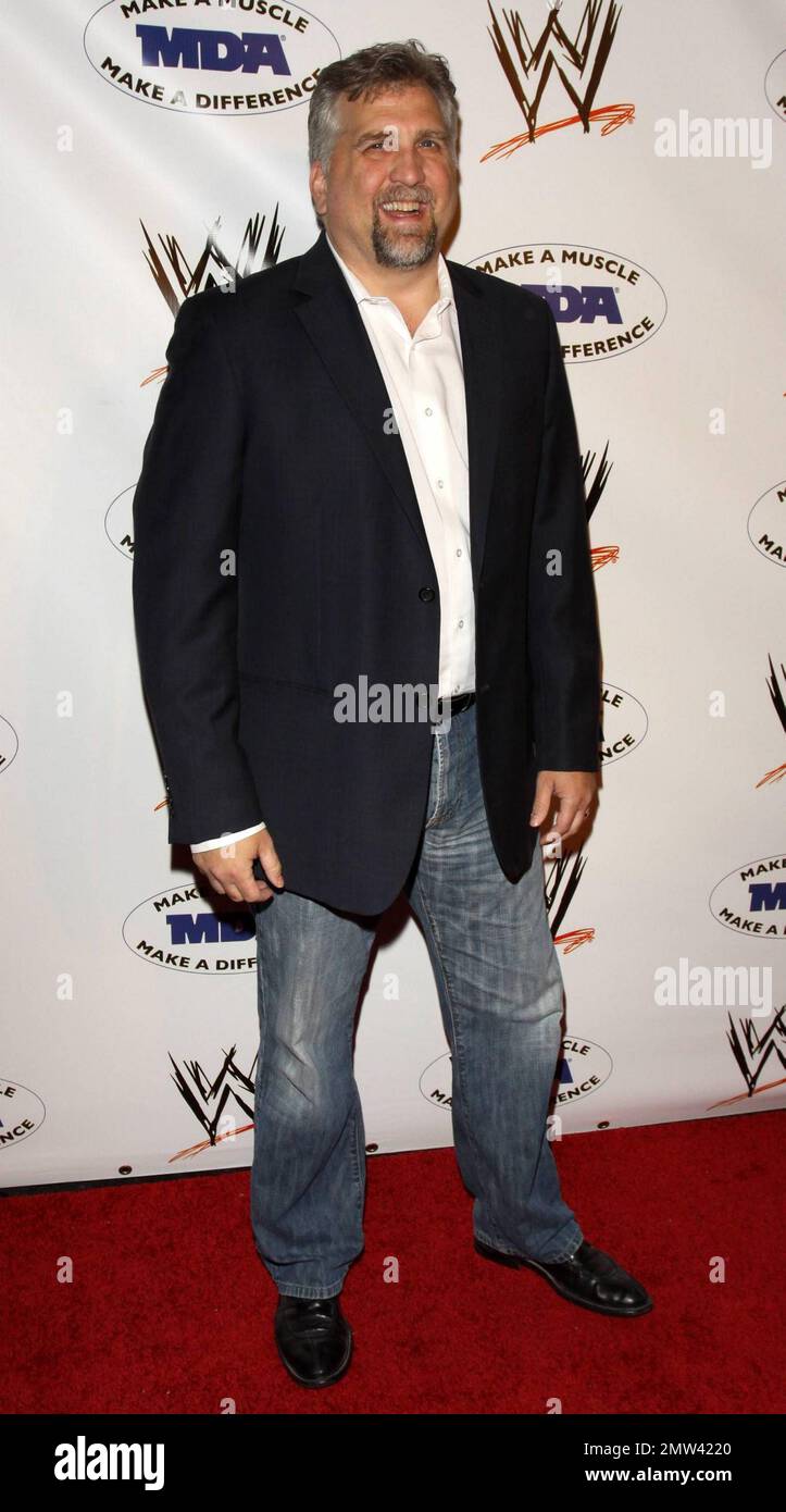 Danny Roebuck poses on the red carpet at the annual WWE SummerSlam ...
