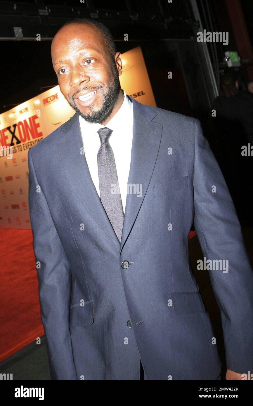 Wyclef Jean attends the ONEXONE Foundation's Kick-off Benefit Gala for ...