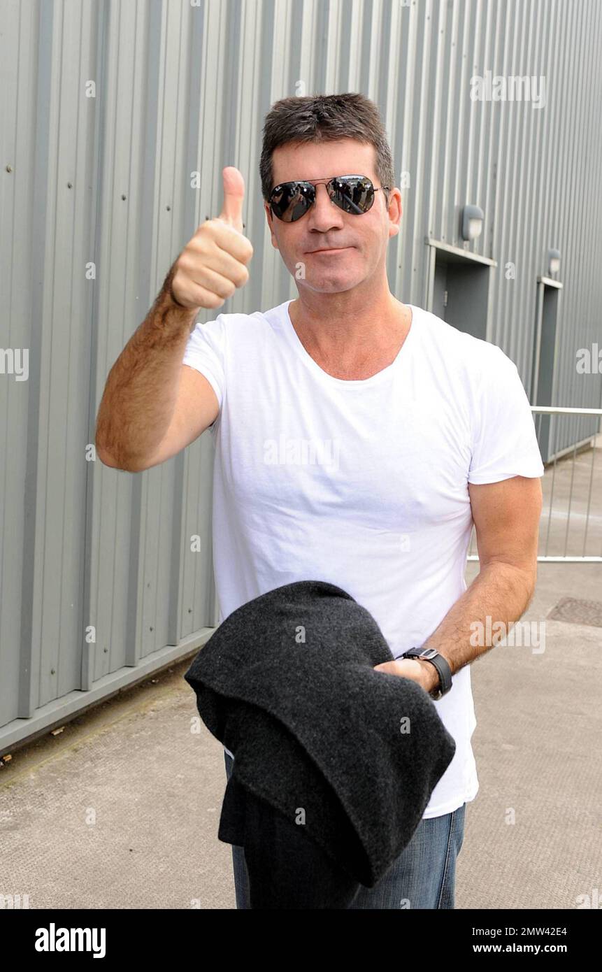 "X-Factor" judges Simon Cowell, Cheryl Cole, Louis Walsh and Dannii ...