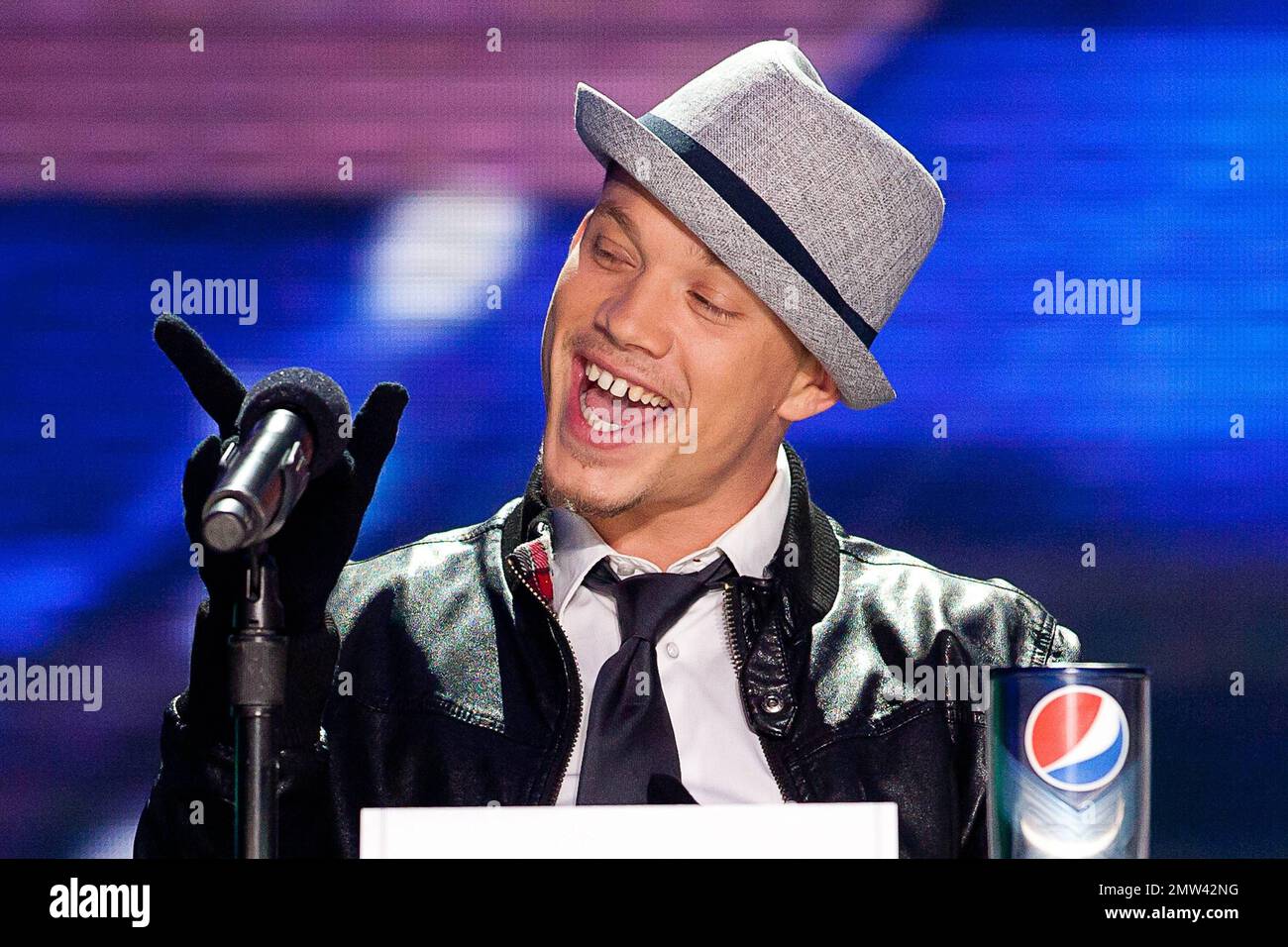 Chris Rene at The X-Factor Finale Press Conference at CBS Television ...