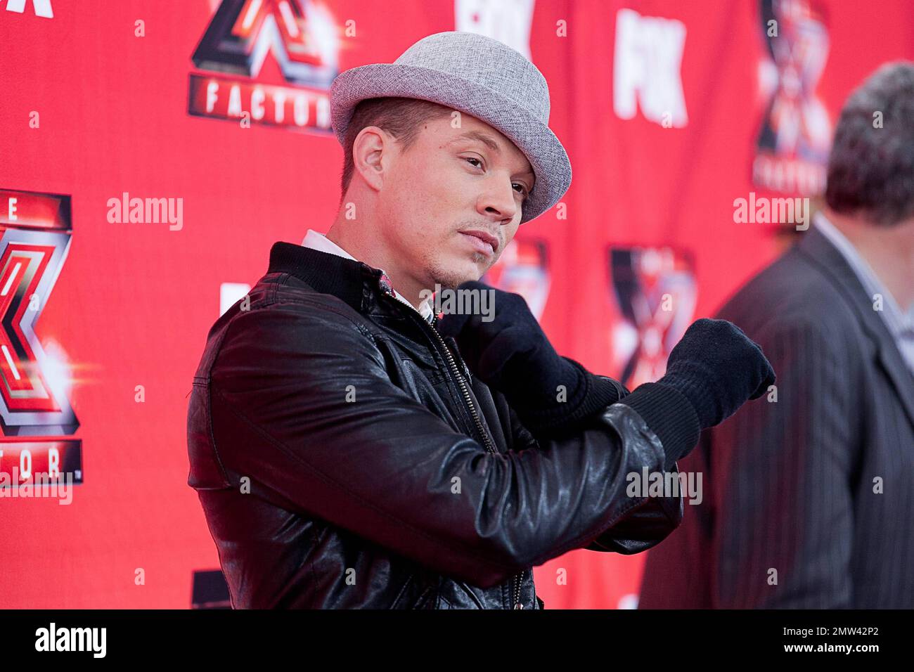 Chris Rene at The X-Factor Finale Press Conference at CBS Television ...