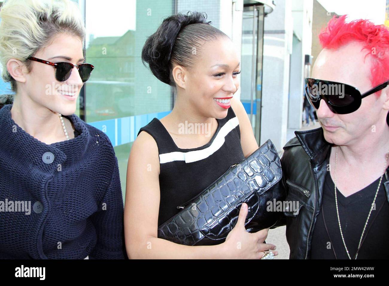 "X Factor" finalists Katie Waissel, Rebecca Ferguson and Storm Lee ...
