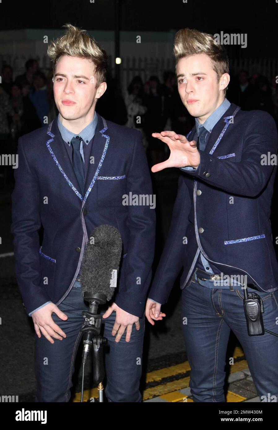 EXCLUSIVE!! Twins John and Edward Grimes attend a taping of the hit UK ...