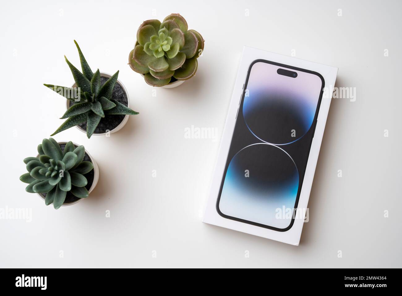 iPhone 14 Pro Max in Space Black color, in box. In Apple's latest phone ...