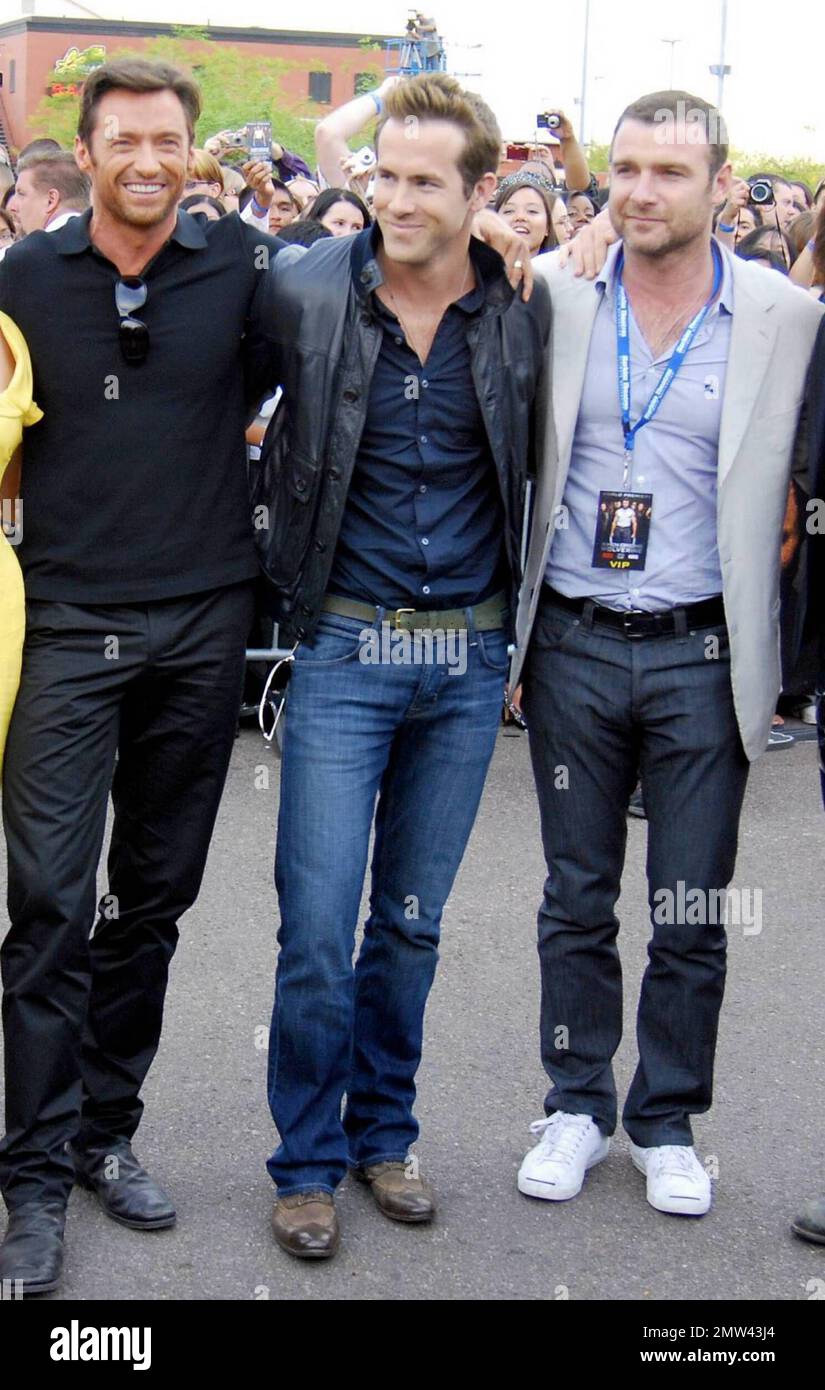 Liev Schreiber And Hugh Jackman