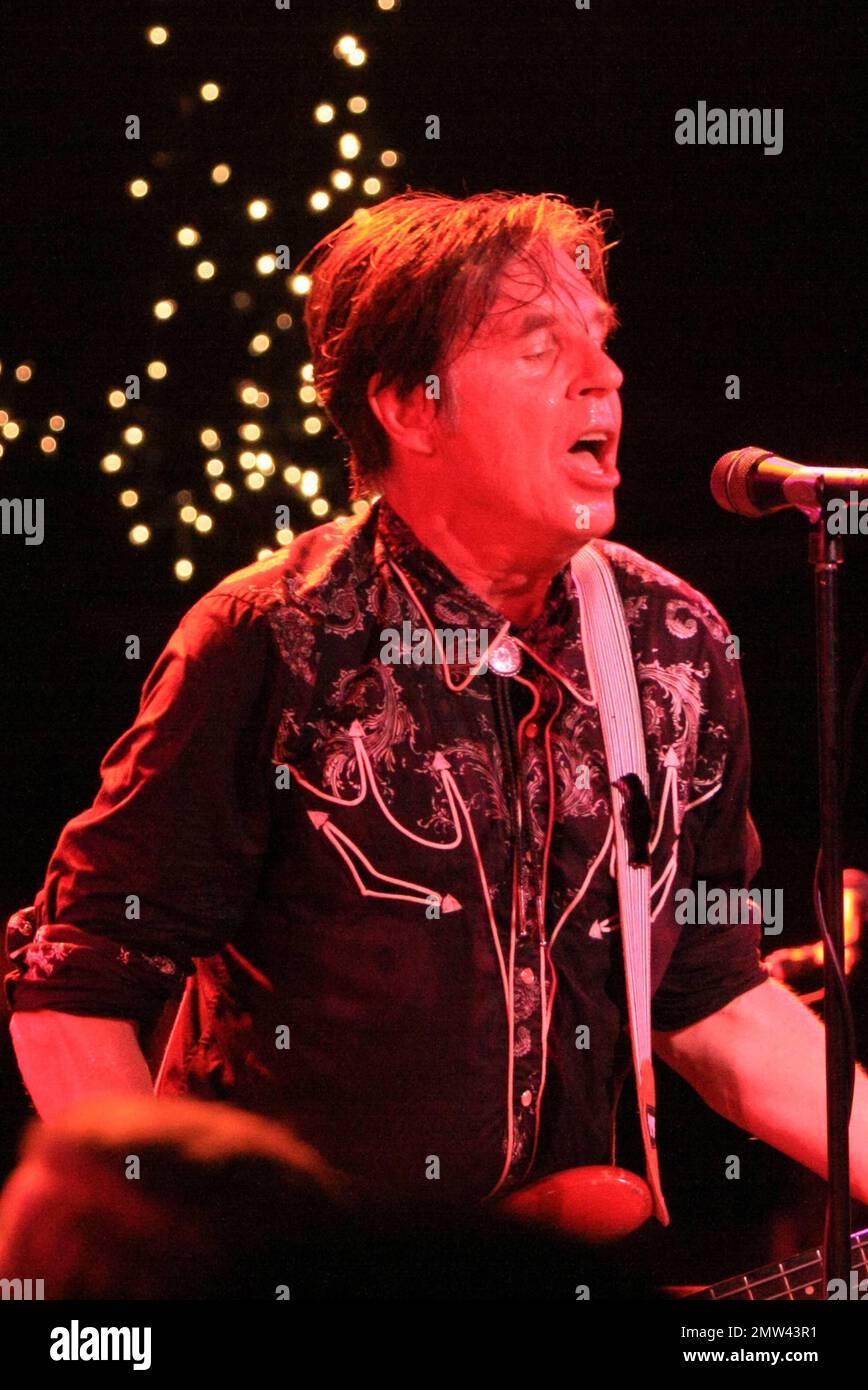 Billy Zoom, John Doe and Exene Cervenka of the American punk rock band ...
