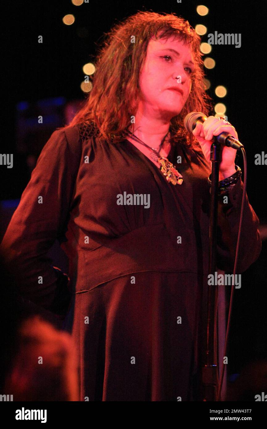 Billy Zoom, John Doe and Exene Cervenka of the American punk rock band ...