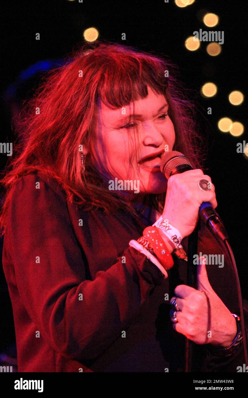 Billy Zoom, John Doe and Exene Cervenka of the American punk rock band ...