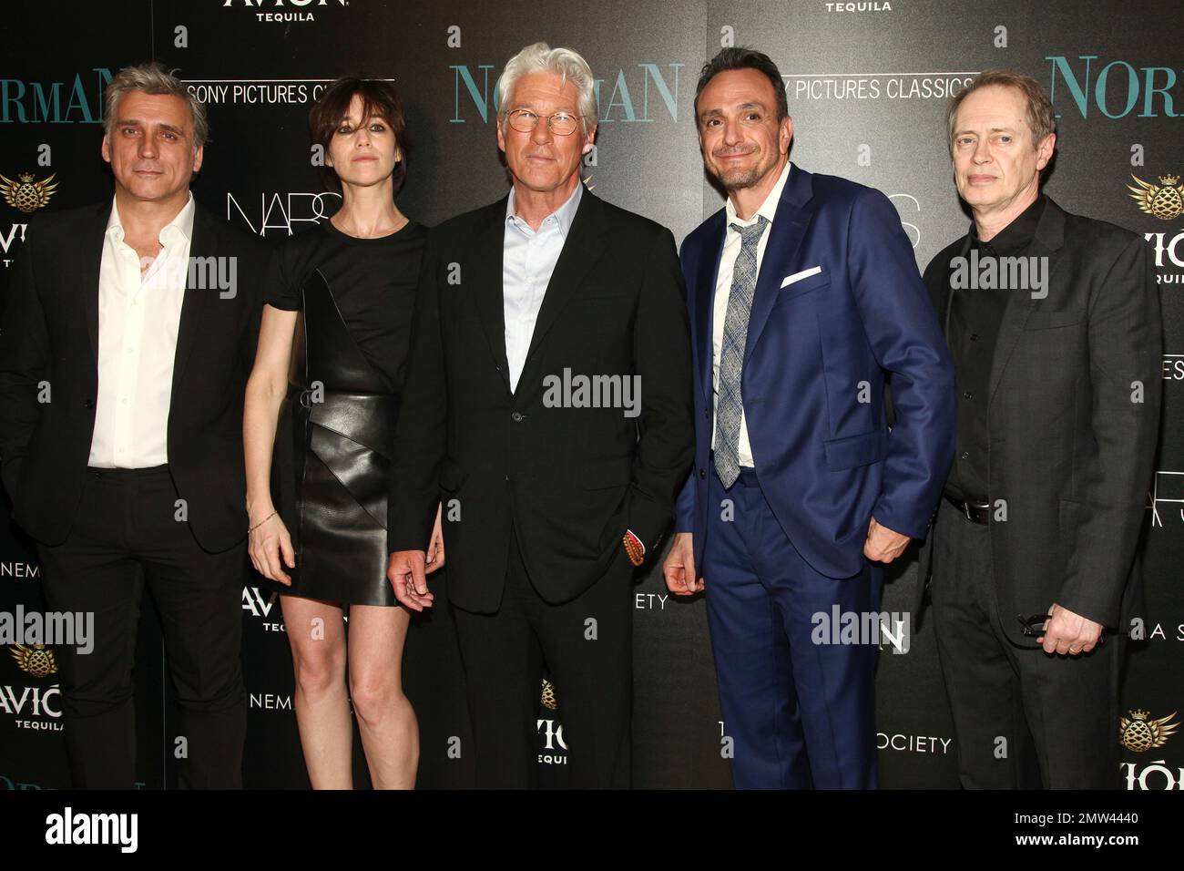 Lior Ashkenazi, from left, Charlotte Gainsbourg, Richard Gere, Hank ...