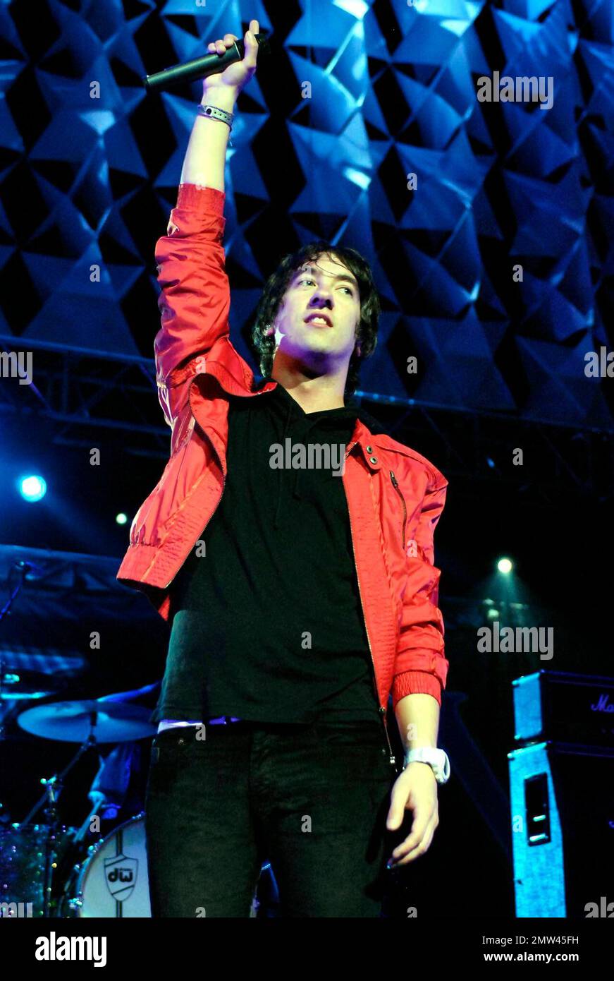 Tom Higgenson of the alternative rock band Plain White T's performs ...