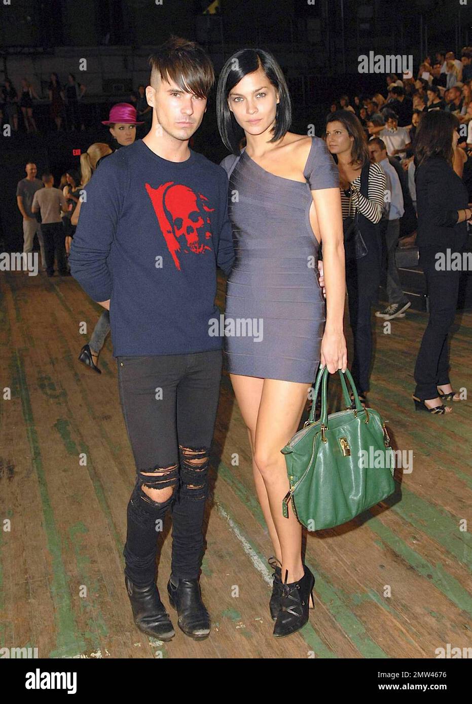 Leigh lezark and geordon nicol of the misshapes hi-res stock ...