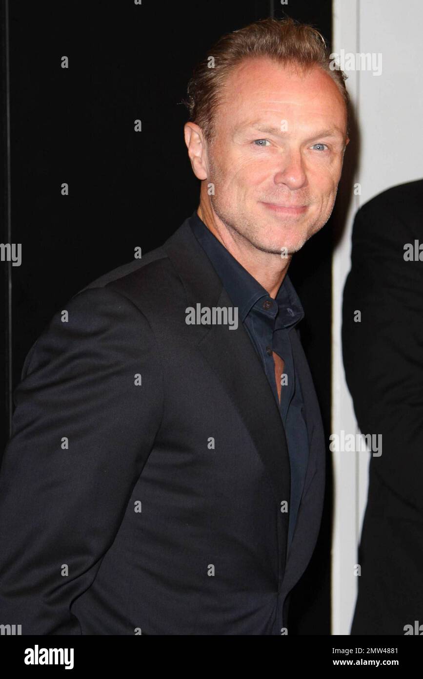 Singer Gary Kemp arrives at London's contemporary Saatchi Gallery for ...