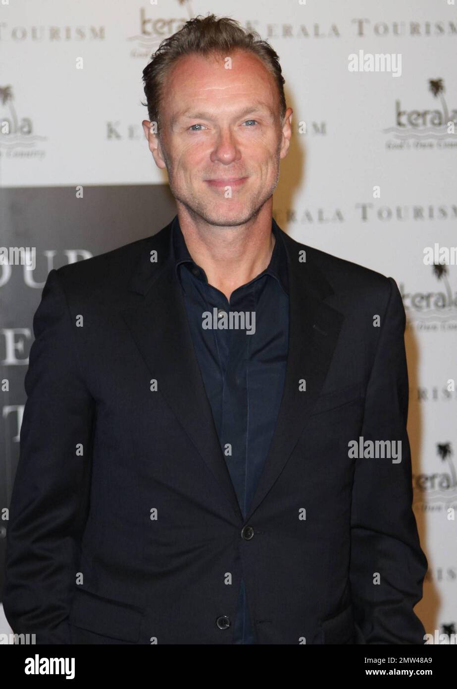Singer Gary Kemp arrives at London's contemporary Saatchi Gallery for ...