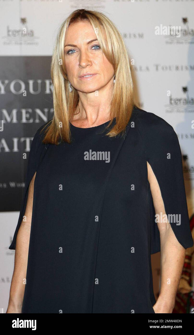 Noel Gallagher's ex Meg Mathews arrives at London's contemporary ...