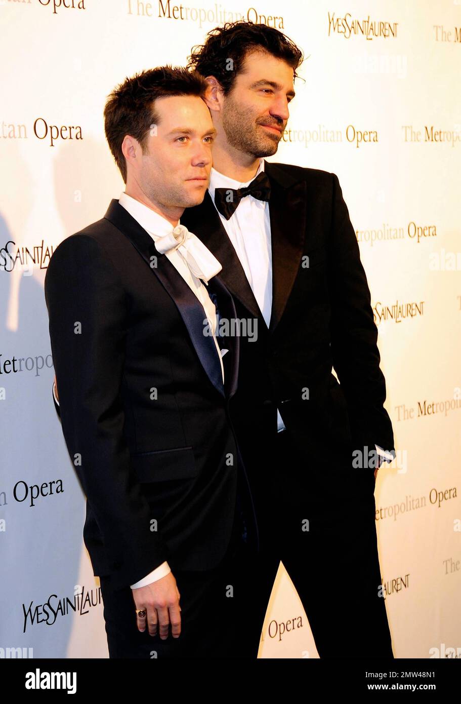 Rufus Wainwright at the Metropolitan Opera gala premiere of Rossini's ...
