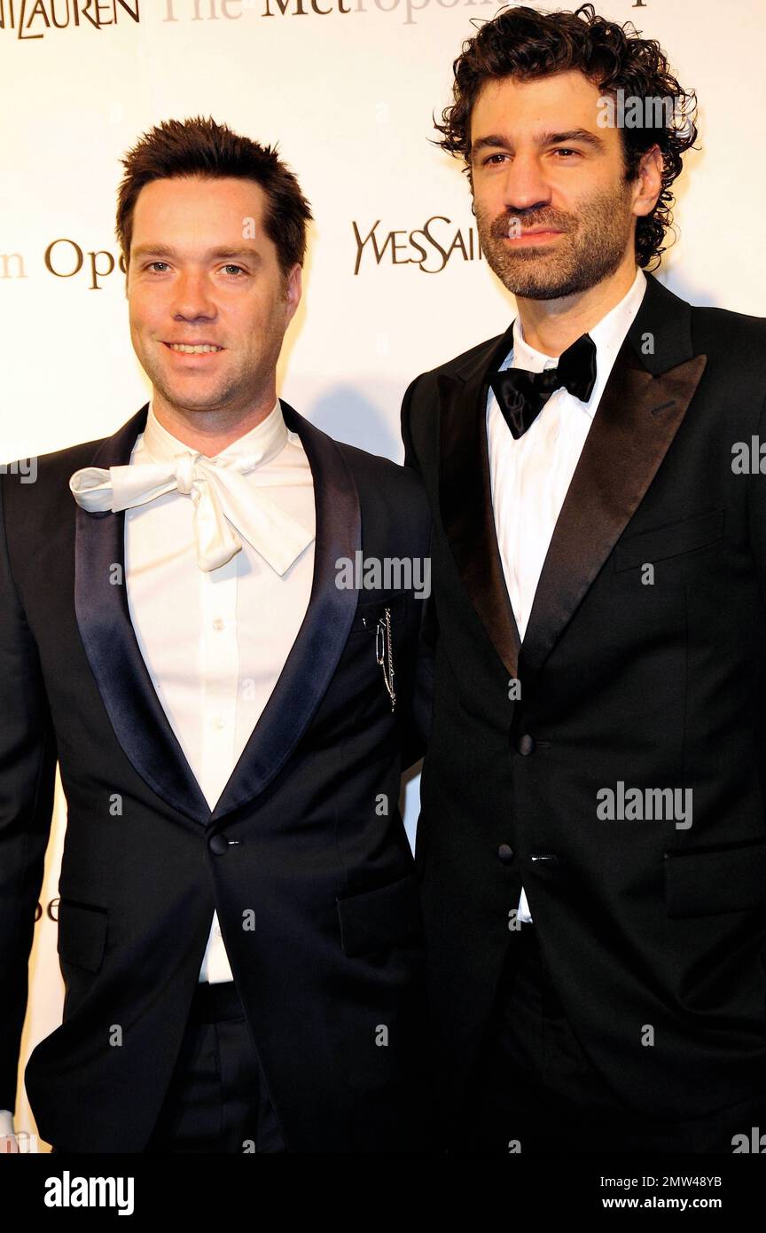 Rufus Wainwright at the Metropolitan Opera gala premiere of Rossini's ...