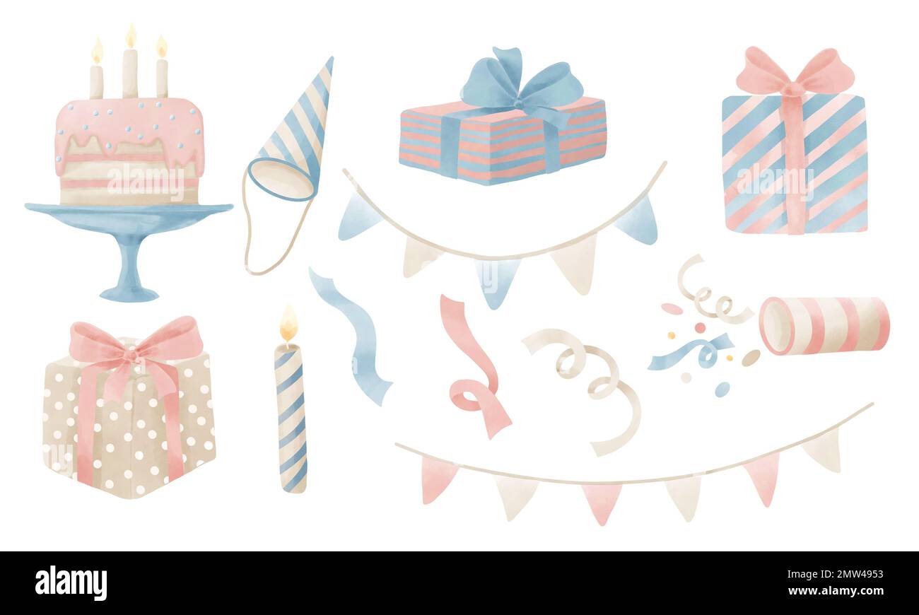 Pink Birthday Present Clip Art