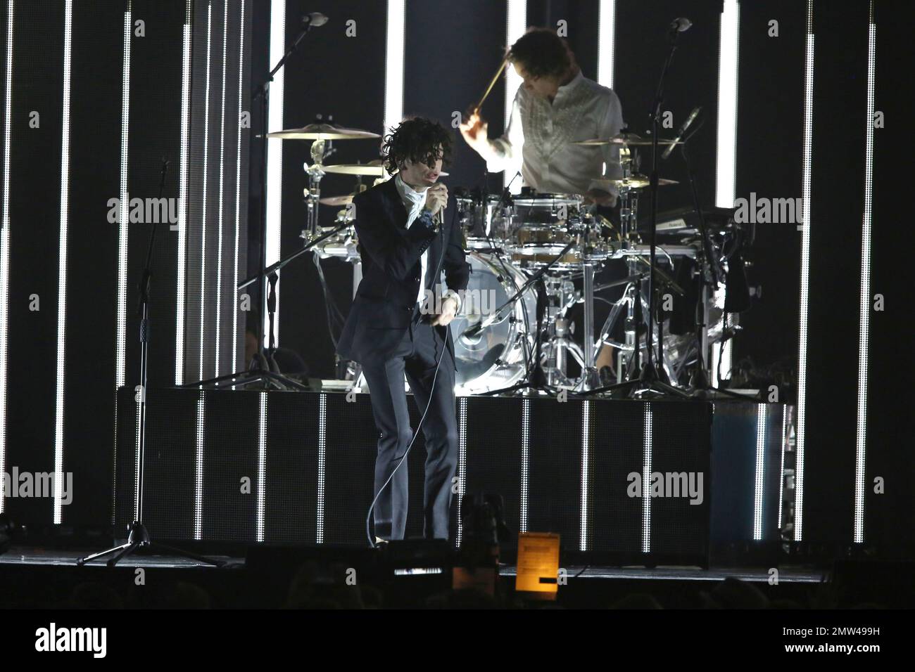 FILE - In this Feb. 22, 2017 file photo, singer Matthew Healy of the ...