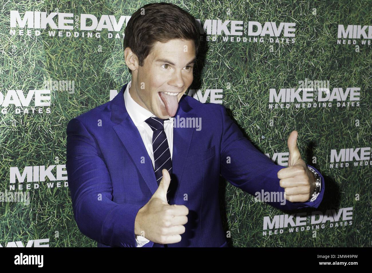 Adam DeVine at the Australian Premiere of "Mike and Dave Need Wedding ...