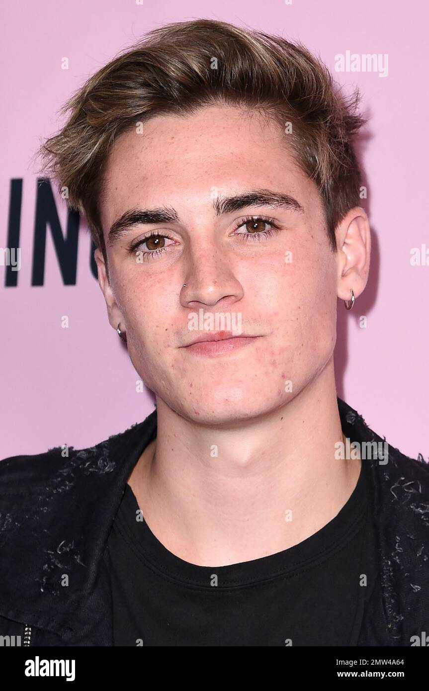 Sam Wilkinson attends the PrettyLittleThing.com x Stassie Launch Party at The Phoenix LA on ...