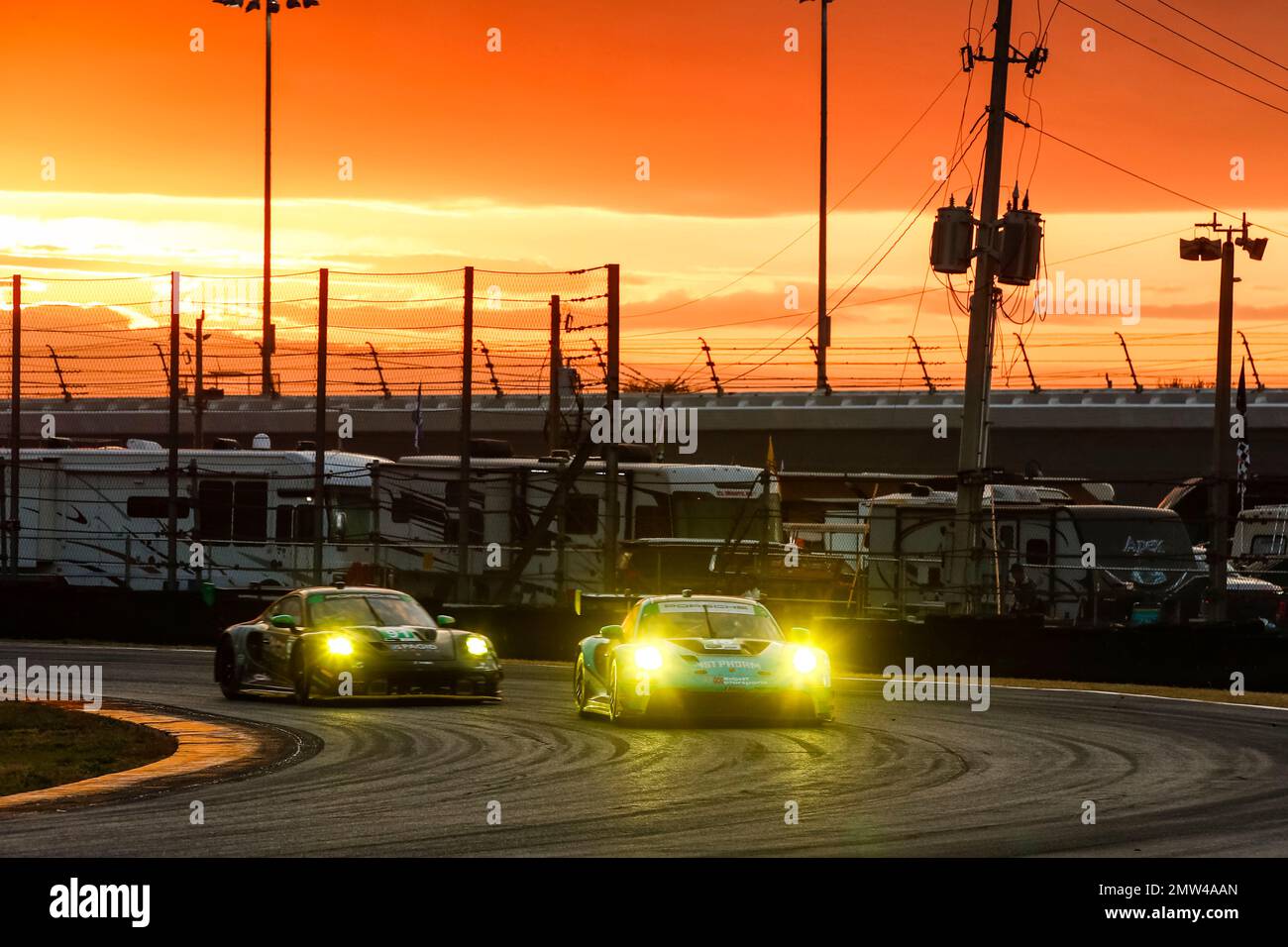 Daytona, Vereinigte Staaten. 29th Jan, 2023. Porsche 911 GT3 R, Wright ...