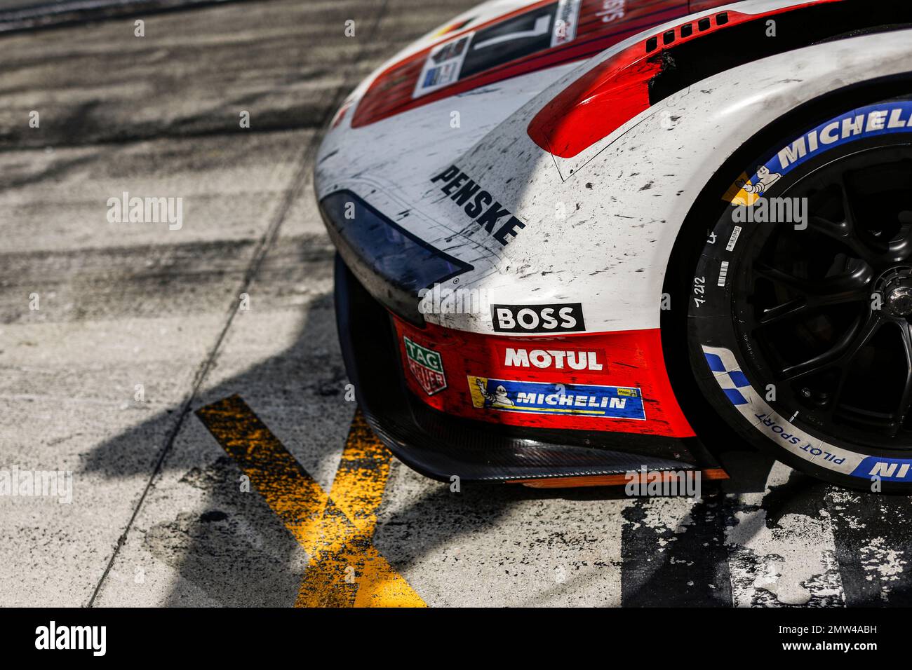 Daytona, Vereinigte Staaten. 29th Jan, 2023. Porsche 963, Porsche Penske Motorsport Credit: dpa ...