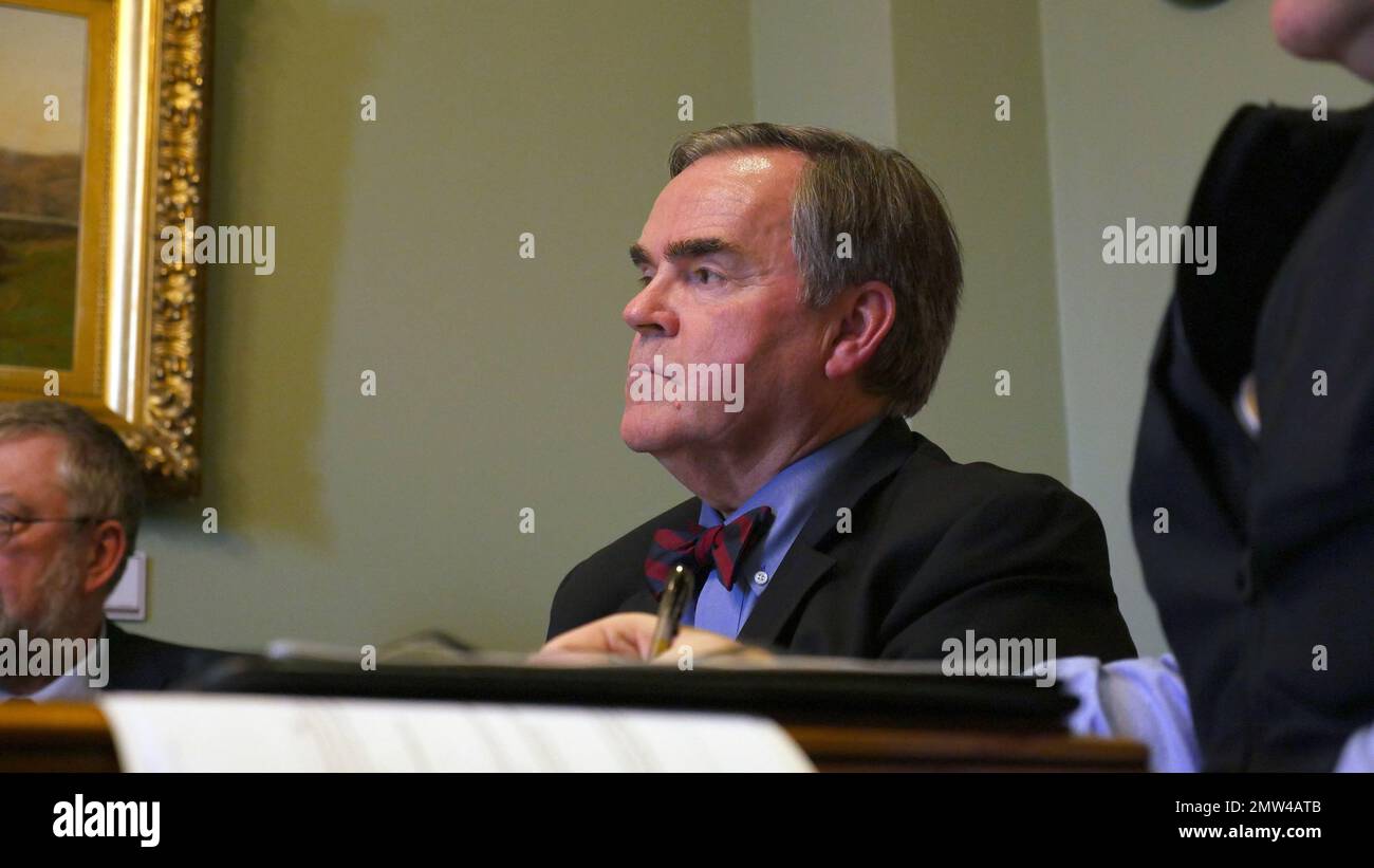 Vermont's Department of Motor Vehicles Commissioner Robert Ide ...