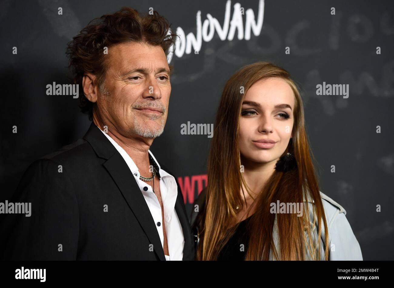 Steven Bauer, left, and Lyda Loudon arrive at a "Ray Donovan" For Your ...