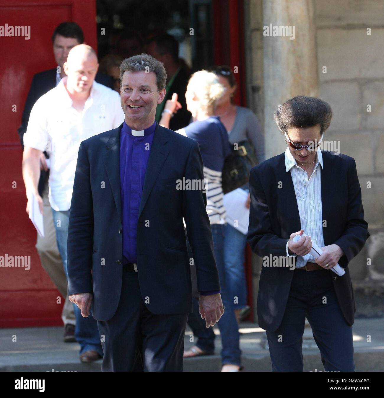 Arrivals at the Wedding Rehearsals of Zara Phillips and Mike Tindell At ...
