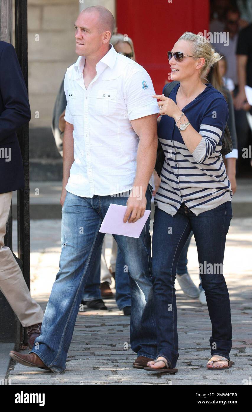 Arrivals at the Wedding Rehearsals of Zara Phillips and Mike Tindell At ...