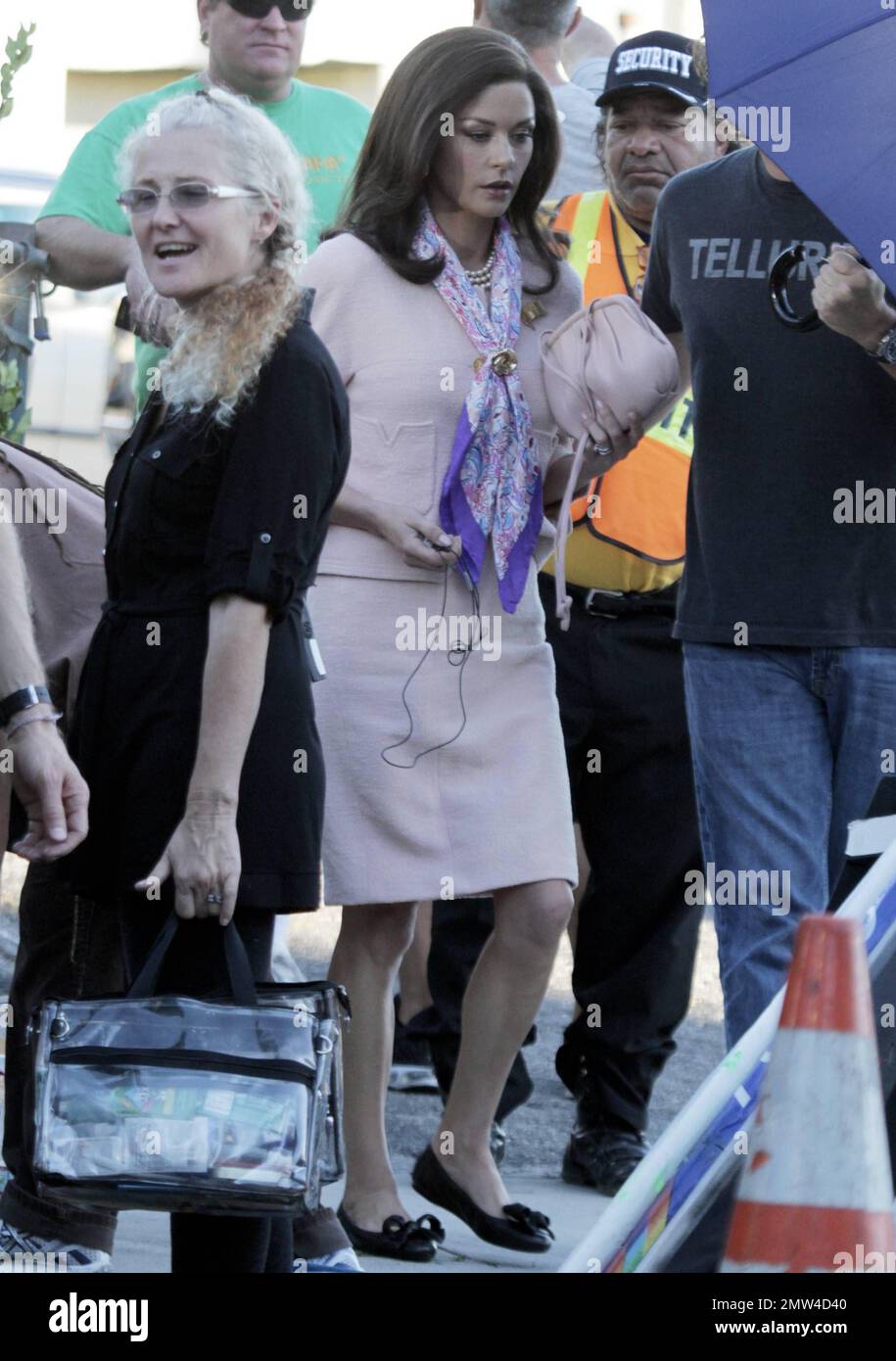 Catherine Zeta-Jones dressed as her character 'Patricia Whitmore' in ...