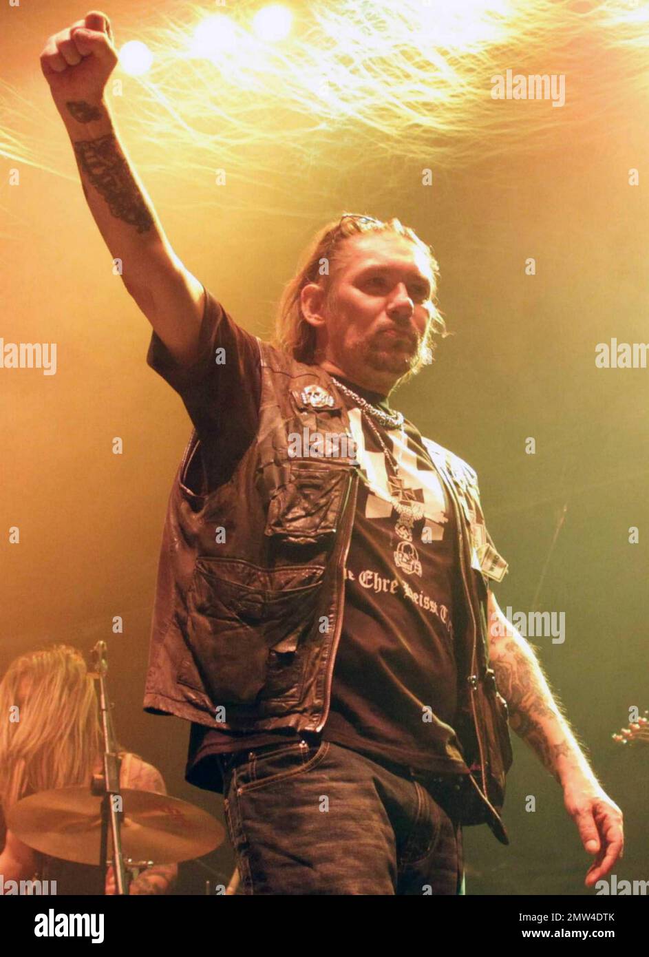 Mark Manning of Zodiac Mindwarp and the Love Reaction performs live at ...