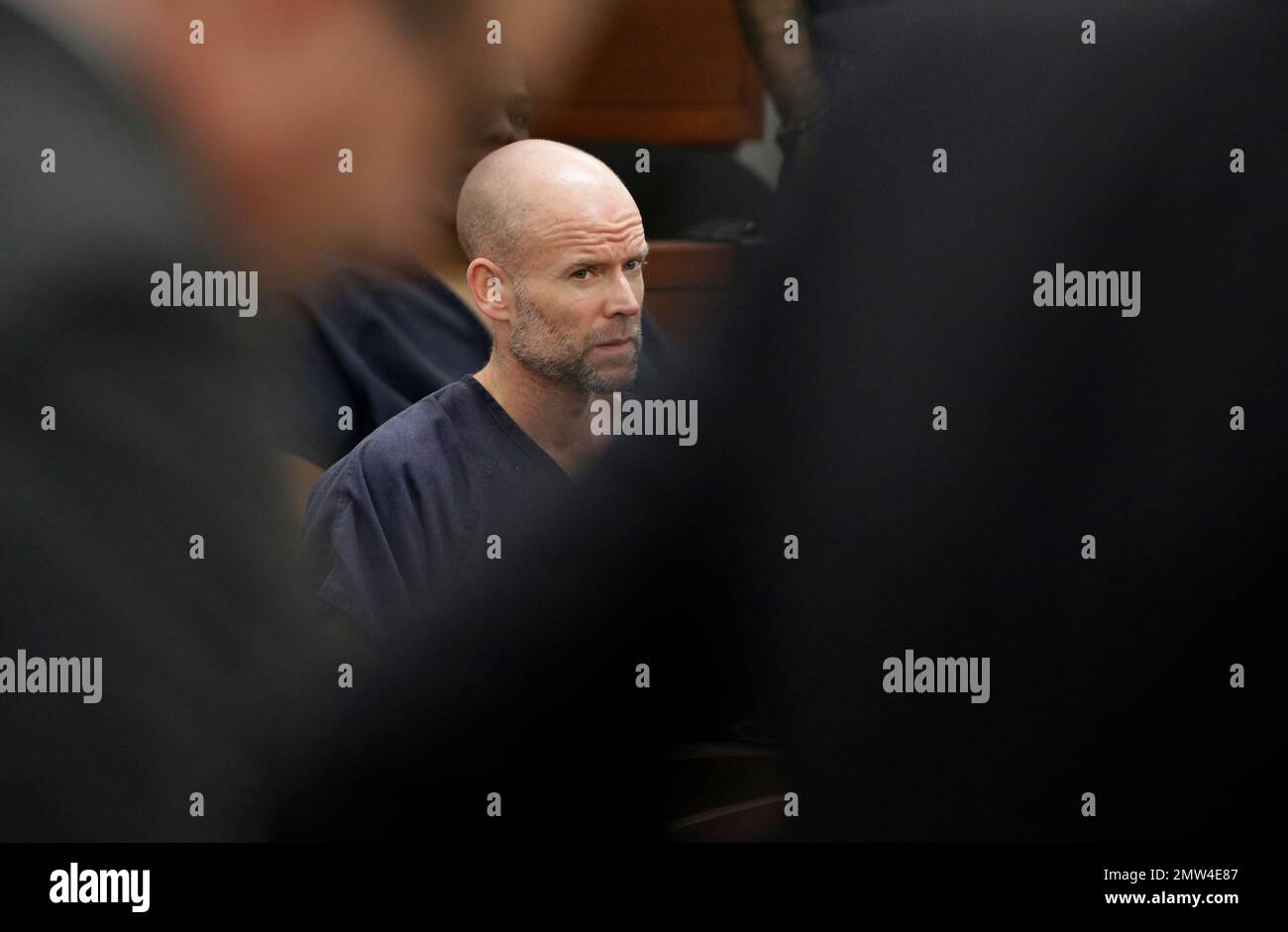 Nicolai Howard Mork appears in court Tuesday, April 11, 2017, in Las ...