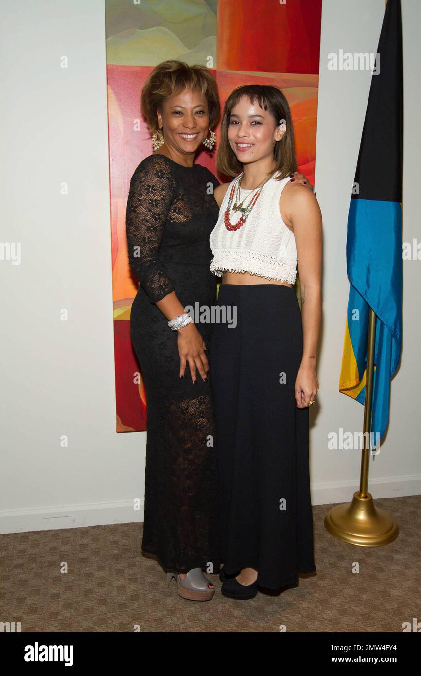 Bahamas International Film Festival founder Leslie Vanderpool and Zoe ...