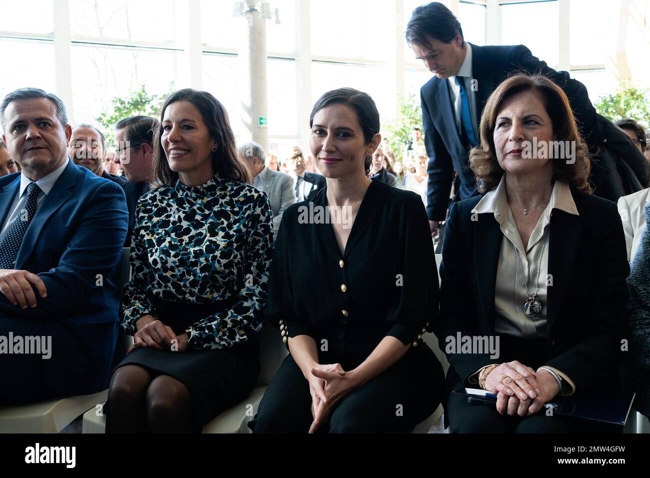 Isabel Diaz Ayuso, Eugenia Carballedo & Estrella Bengio president of ...