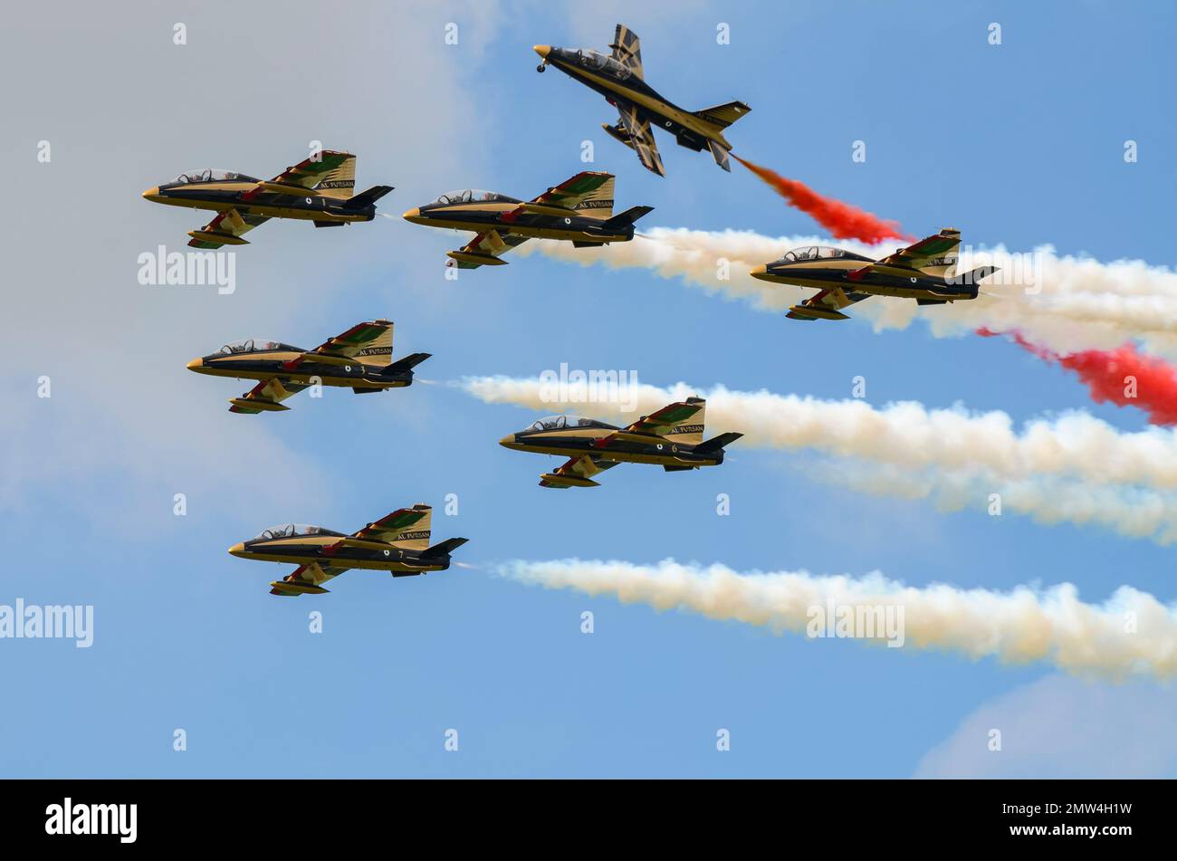 Aermacchi MB-339 From Al Fursan At Dubai AirShow Stock, 47% OFF